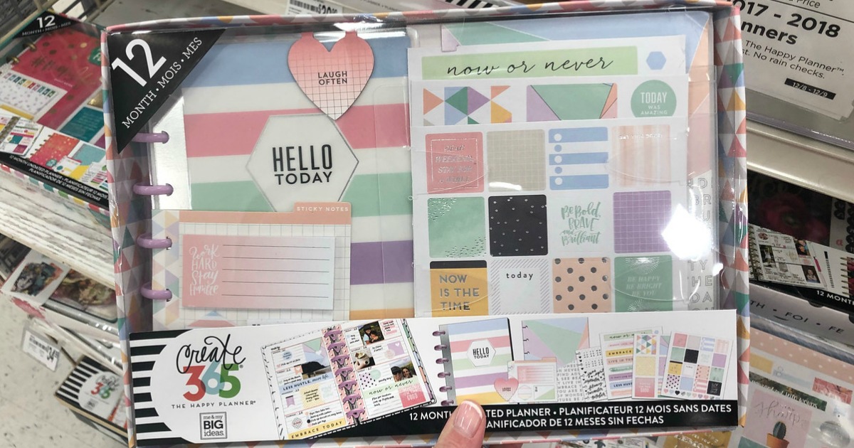 70% Off The Happy Planner & Heidi Swapp Memory Planners at Michaels