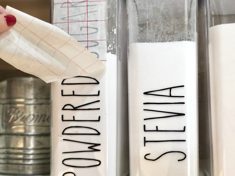 Easy DIY Rae Dunn Inspired Pantry Labels | Hip2Save