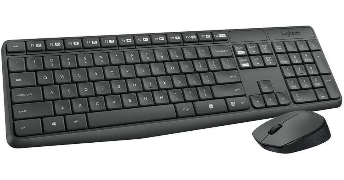 Staples.com: Logitech USB Wireless Keyboard & Mouse Set Just $14.99 ...