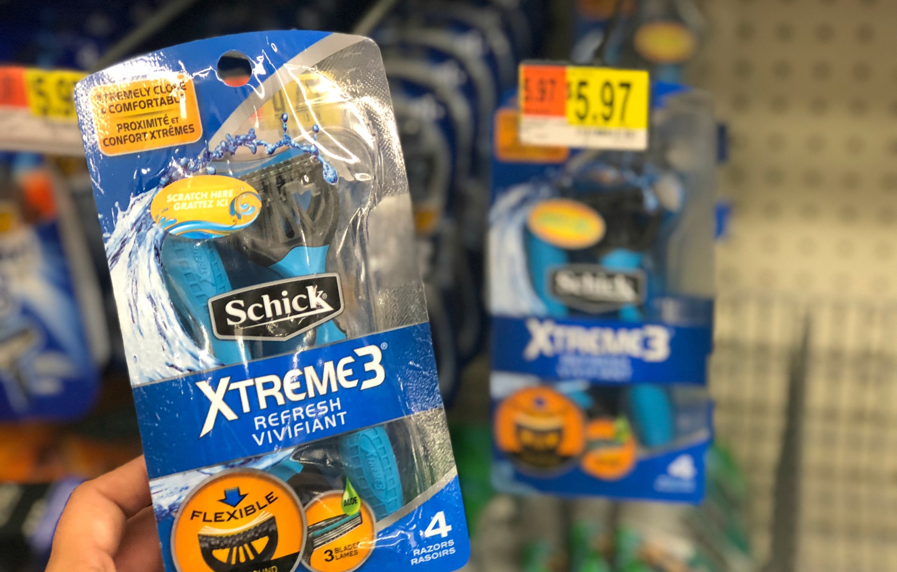 50% Off Schick Disposable Razors at Walmart and Target