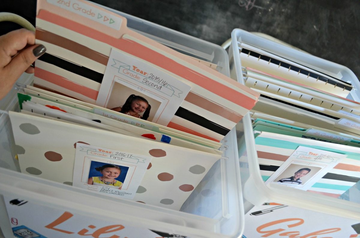 School Paper Organizer (Easy DIY With Free Printables Included)