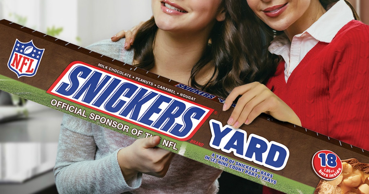 Walmart.com: Yard Of Snickers Bars ONLY $5.99 - Includes 18 Total Bars