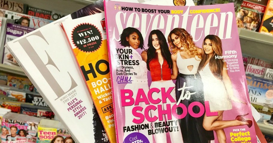FREE Magazine Subscriptions (Elle, Redbook, Seventeen & More)