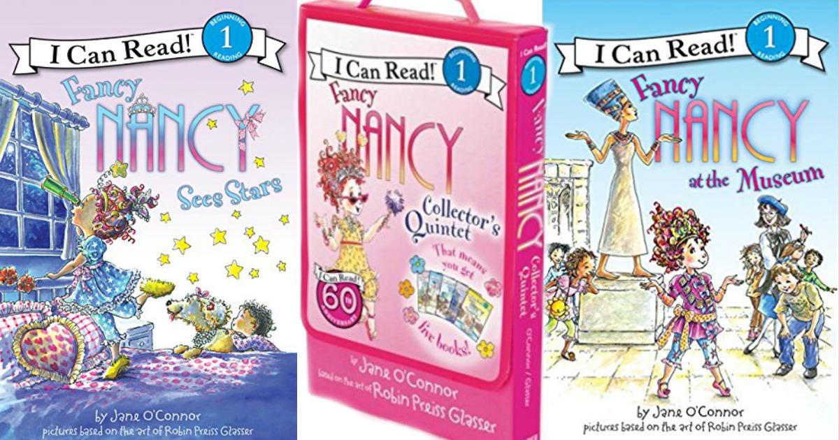 Amazon: FIVE Fancy Nancy I Can Read Books Just $6.94 (Only $1.39 Per Book)