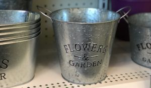 Dollar Tree Finds: Metal Flower Planters Just $1