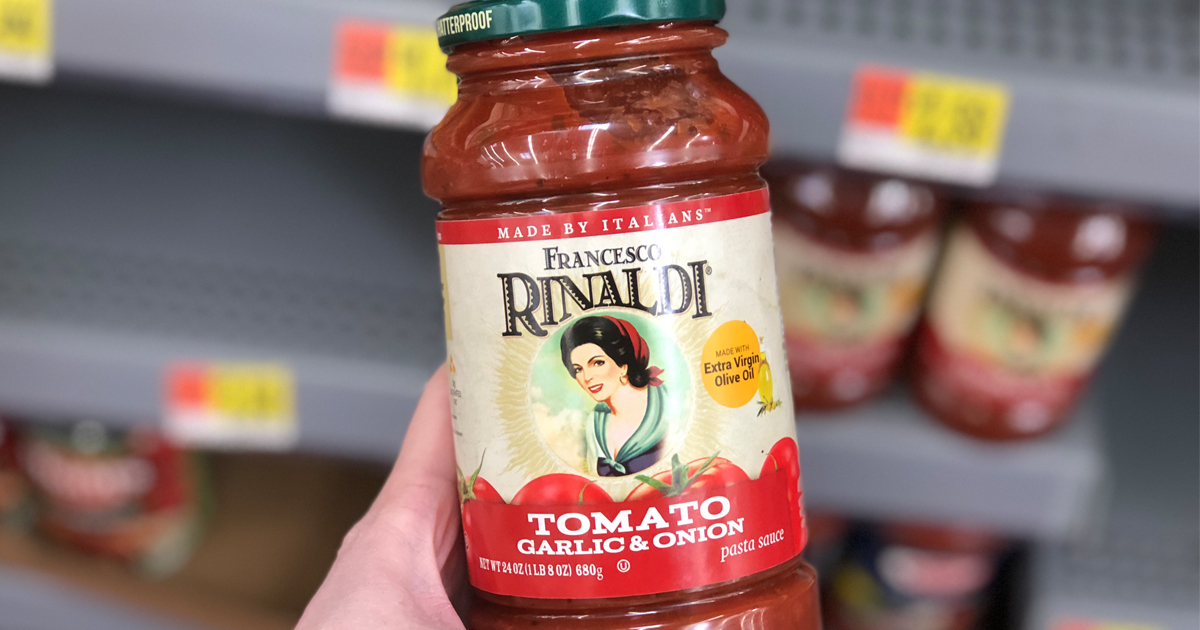 Francesco Rinaldi Pasta Sauce Just 78¢ at Walmart