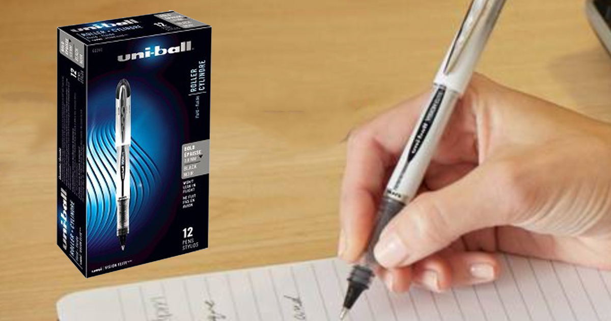 Walmart.com: Uni-Ball Vision Rollerball Pen 12-Pack ONLY $1.45 ...