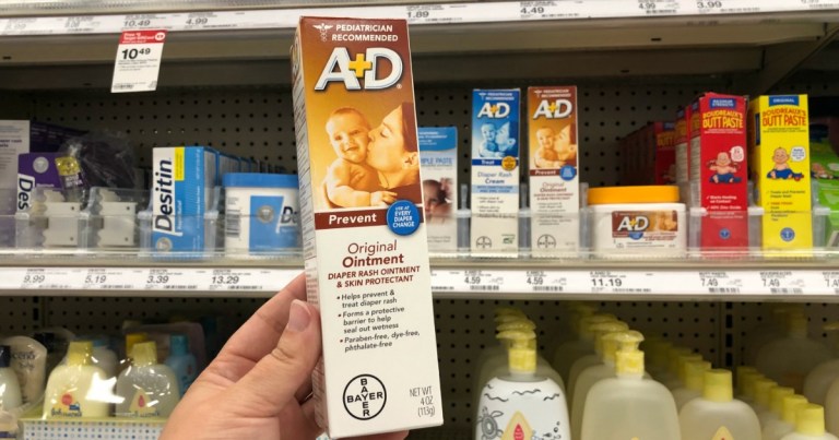 Over 40% Off A+D Baby Diaper Rash Ointment at Target