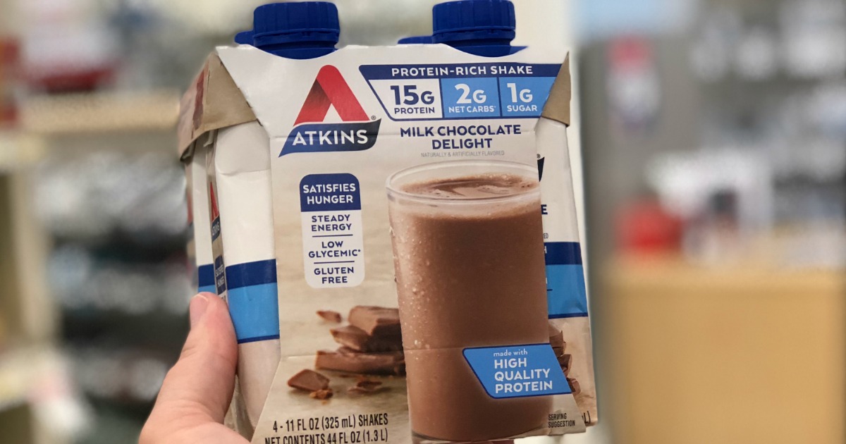 Over 50% off Atkins Shakes at Target