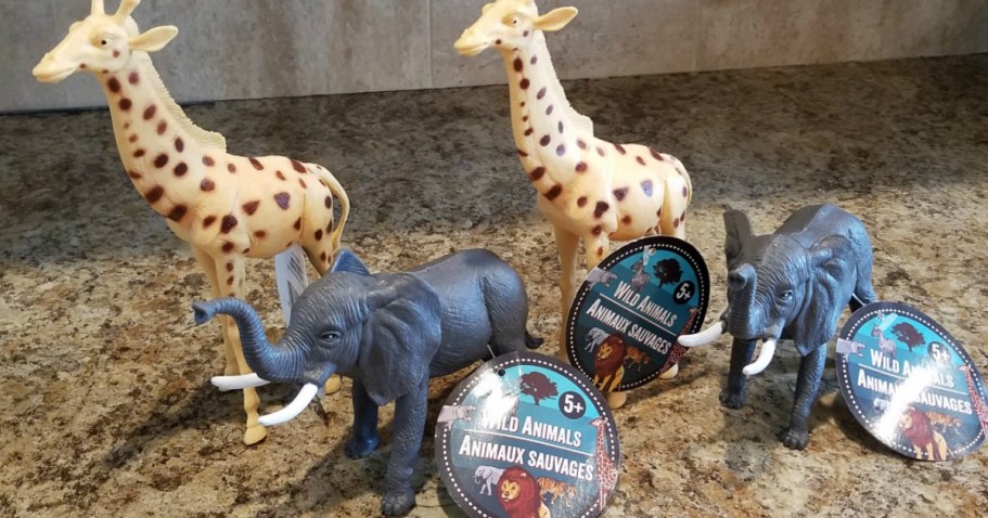 How I Transformed These Dollar Tree Plastic Animals Into Elegant Party ...