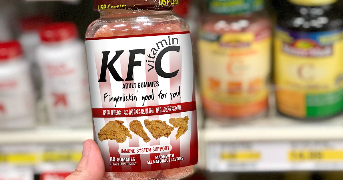 Buy KFC Adult Gummies 80-Count Bottles - April Fools Prank!