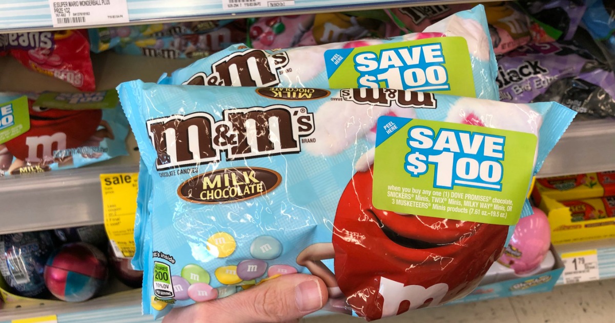 M&M's Easter Candy ONLY $1.50 Each at Walgreens & CVS