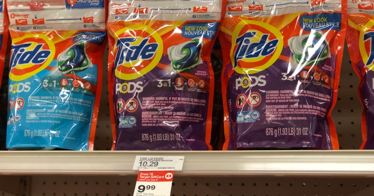Almost 50% Off Tide Pods or Liquid Laundry Detergent After Target Gift ...