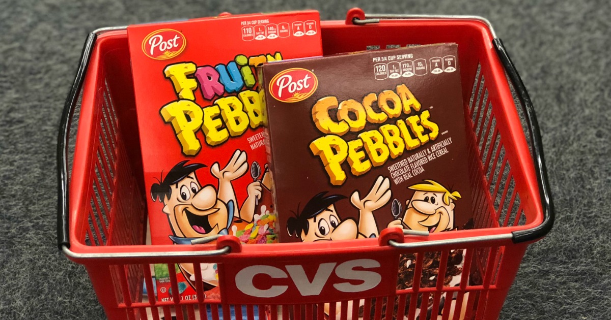 Post Fruity And Cocoa Pebbles Cereal Only 79¢ Each After Cash Back at ...