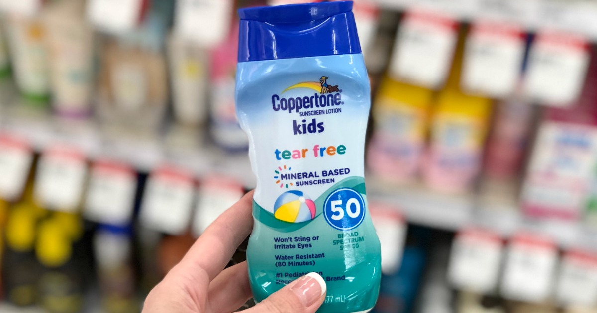 Over 50% Off Coppertone Sunscreen at Target