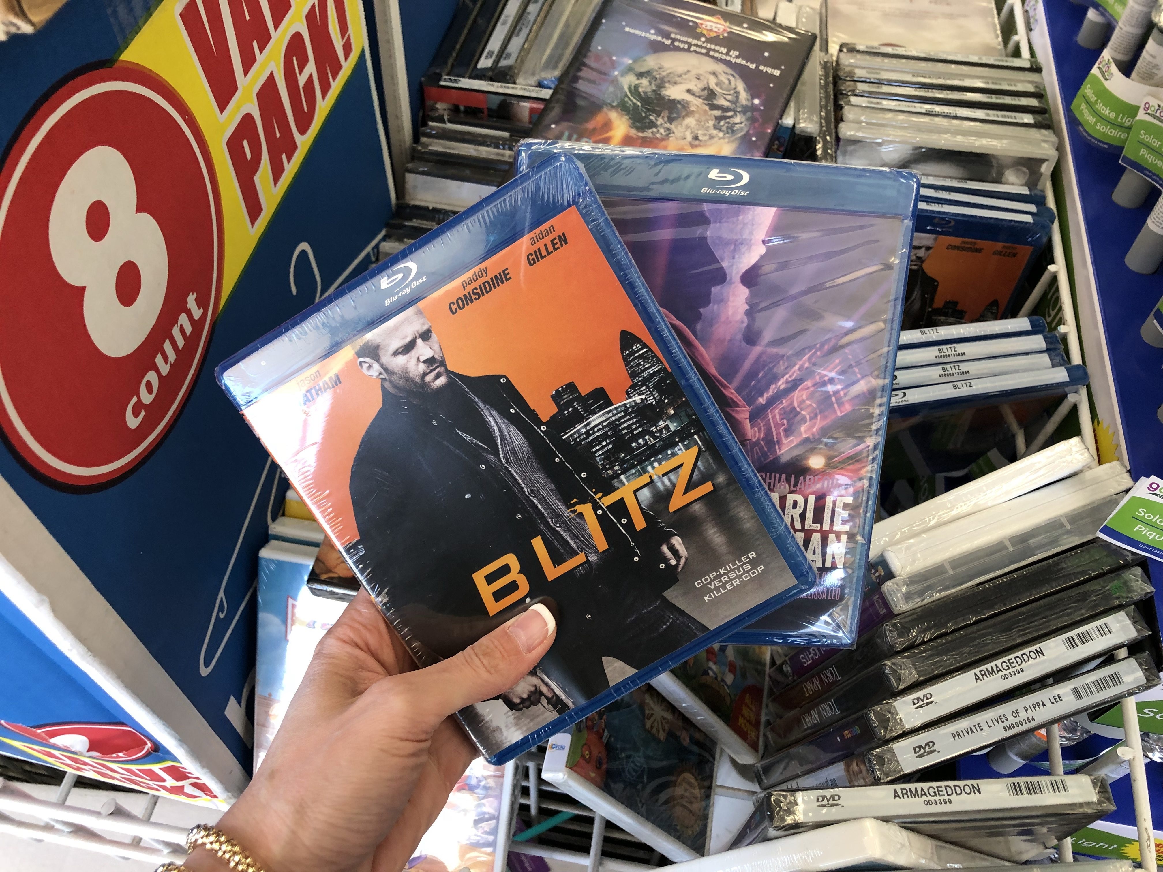 $1 Blu-rays and DVDs at Dollar Tree