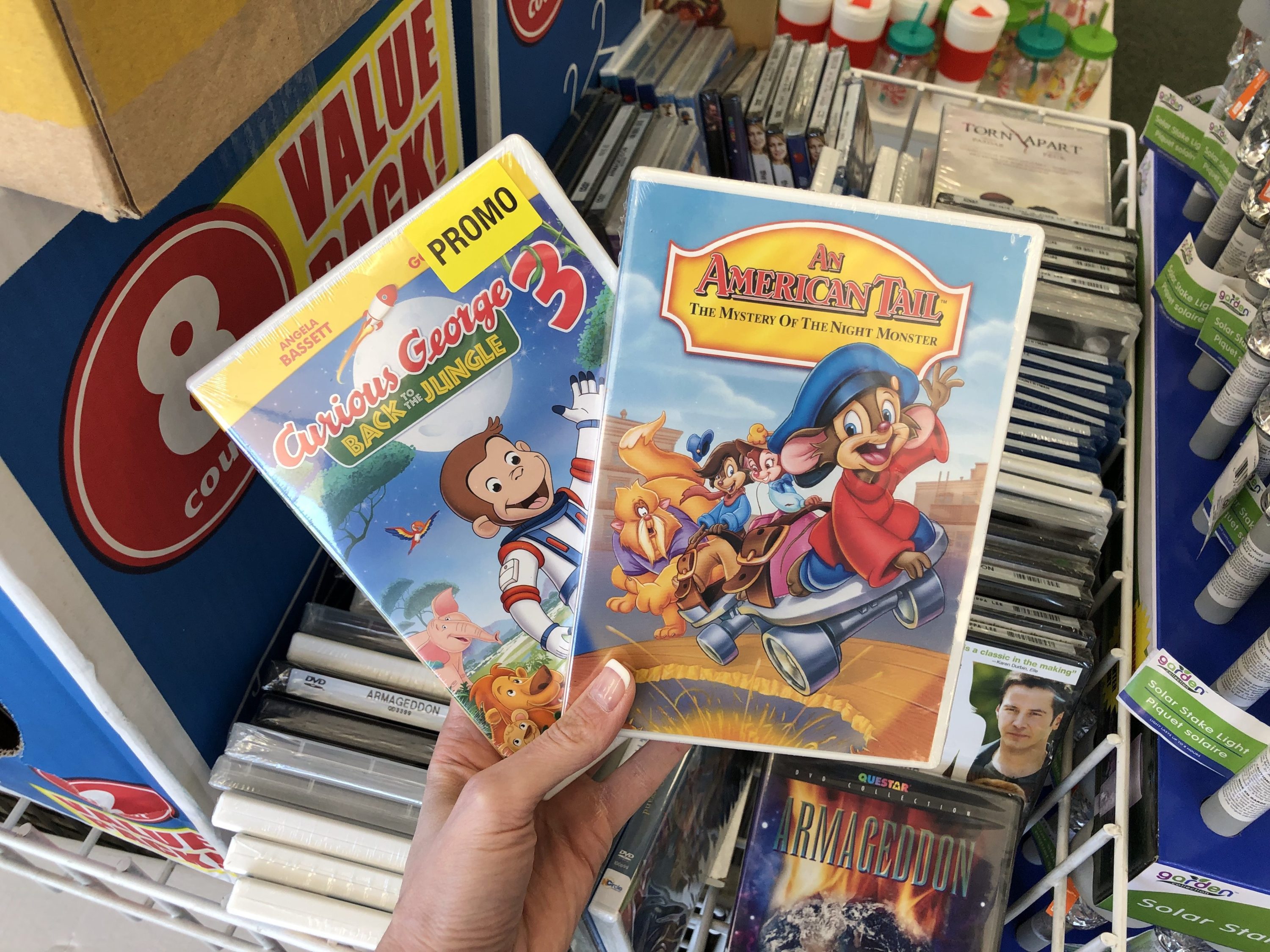 $1 Blu-rays and DVDs at Dollar Tree