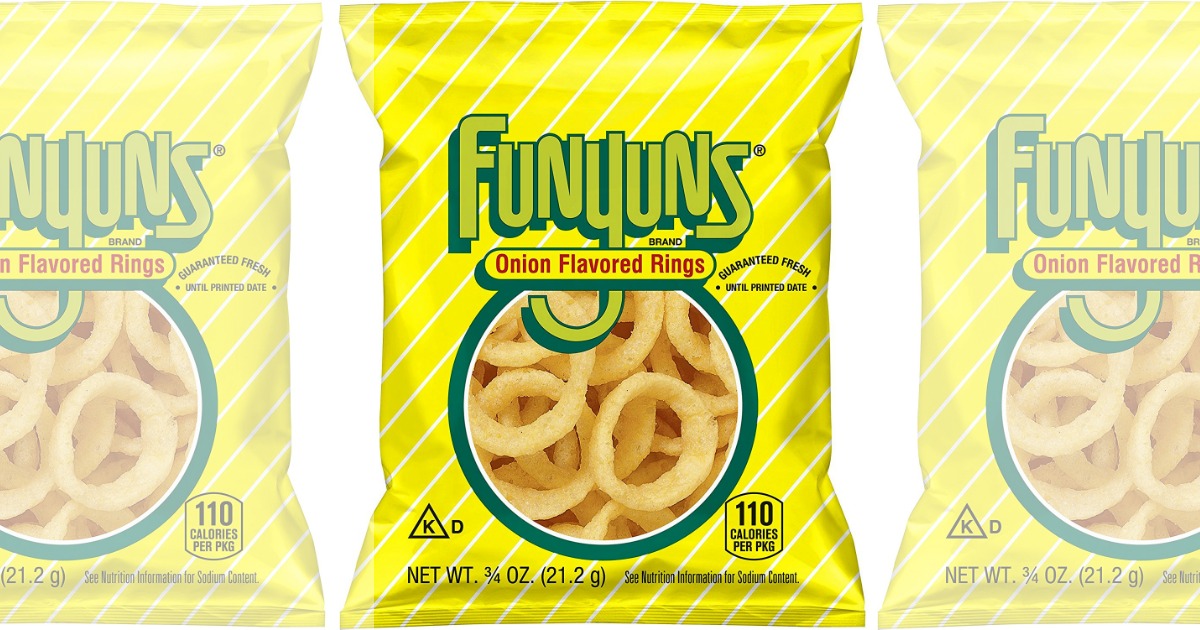 Amazon: Funyuns 40-Count Single Packs Just $11.23 Shipped (28¢ Per Bag)