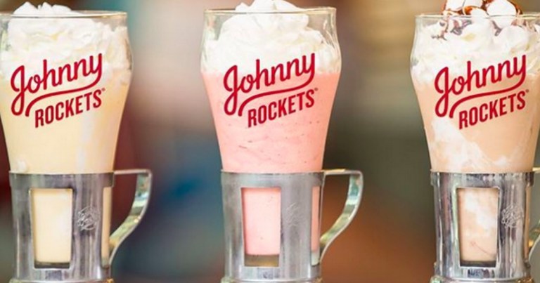 Johnny Rockets Original Milkshakes ONLY $2