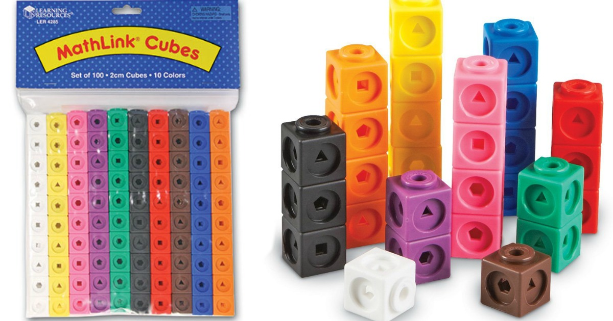 Learning Resources Educational Counting Cubes 100-Pack ONLY $8.49 ...