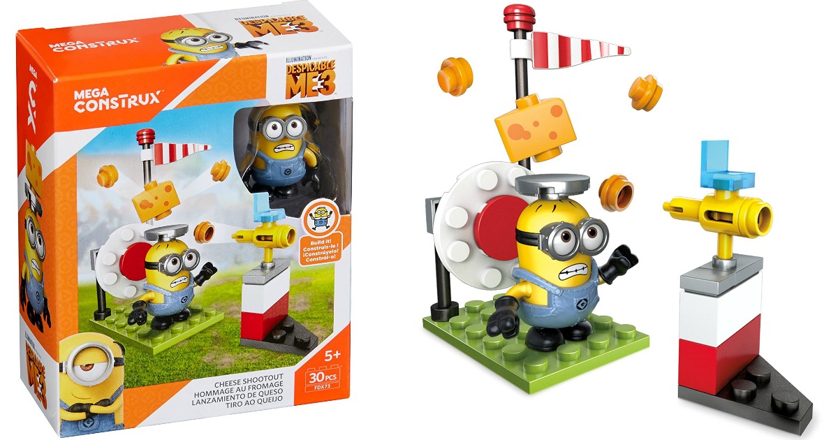 Despicable Me Mega Construx Cheese Shootout Building Set ONLY $3.76