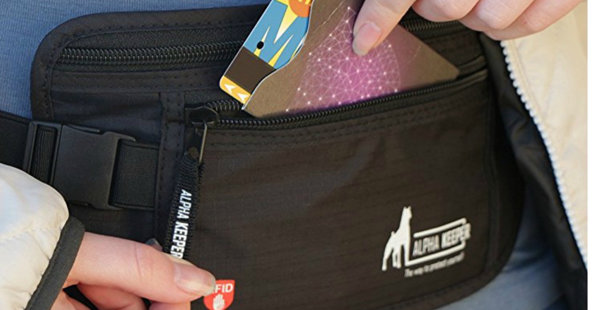 Amazon: Alpha Keeper RFID Money Belt ONLY $16.89 (Protects from ...