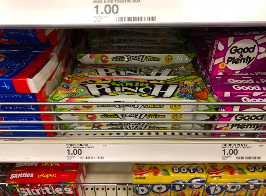 Sour Punch Candy ONLY 30¢ After Cash Back at Target