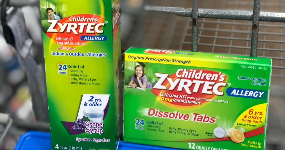$12 Worth of NEW Zyrtec & Rhinocort Coupons = Almost 40% Savings at ...