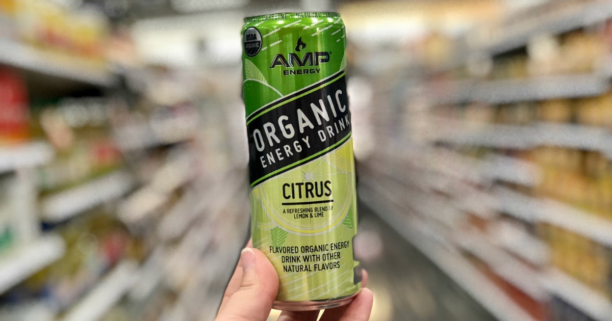 Amp Energy Drinks Only 25¢ at Target (Just Use Your Phone)