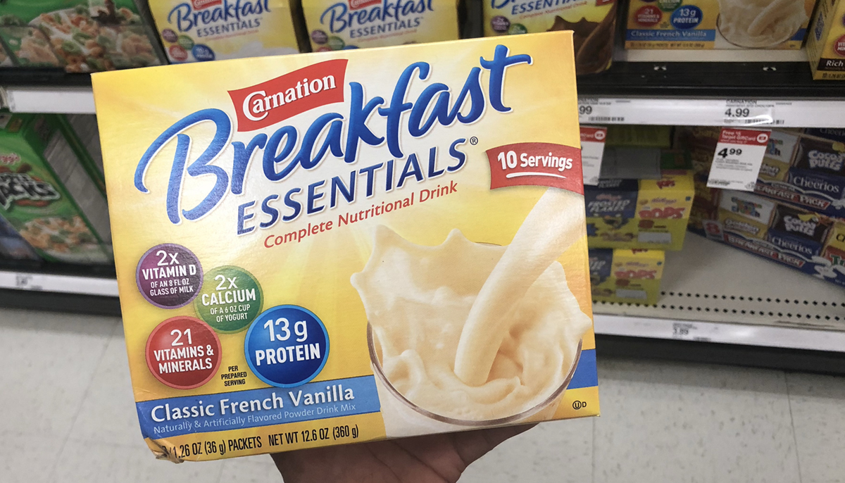 Carnation Breakfast Essentials Packets 60-Count ONLY $12.52 on Amazon ...