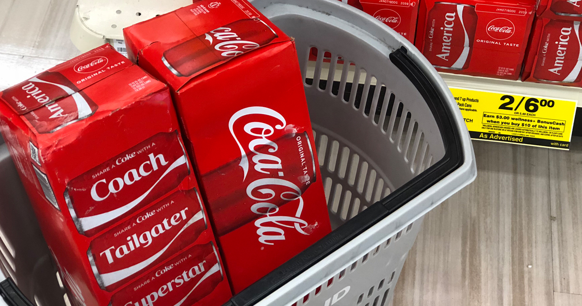 Rite Aid: Coca-Cola & 7-Up 12-Pack Cans Only $2.25 After Rewards (Just ...