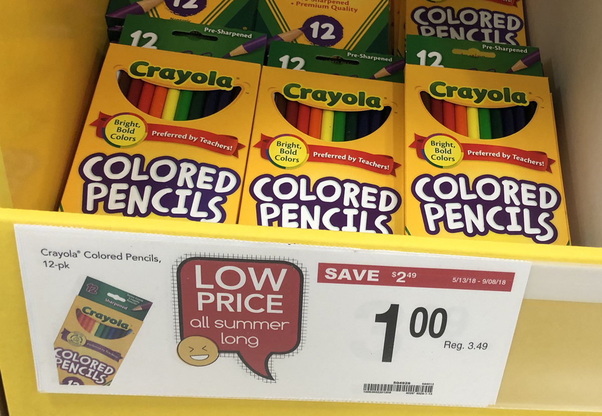 50¢ Crayola Crayons, $1 Crayola Colored Pencils & More at Office Depot ...