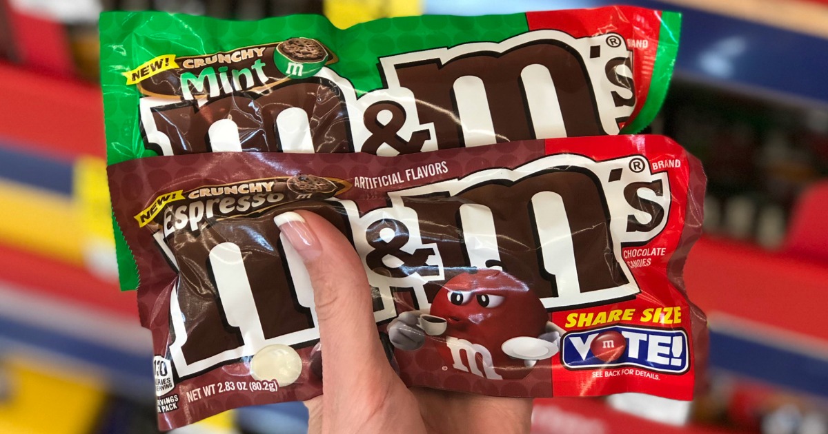 M&M’s Crunchy Singles Just 63¢ Per Bag at Walgreens