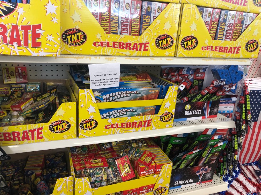 Fireworks Only $1 Each at Dollar Tree
