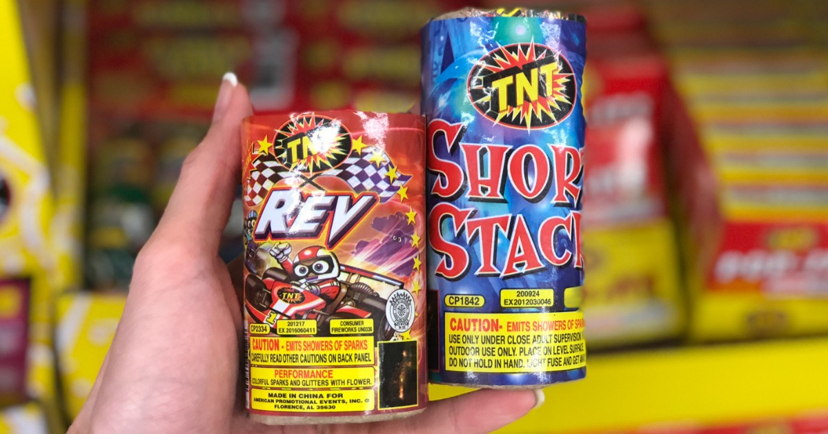 Fireworks Only $1 Each at Dollar Tree