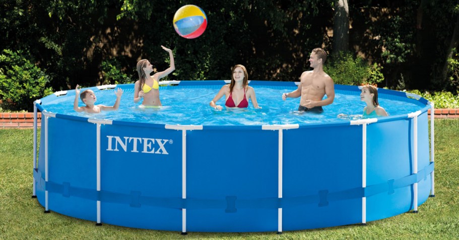 Target: Intex 12' x 30" Above Ground Pool w/ Filter AND Football Only ...