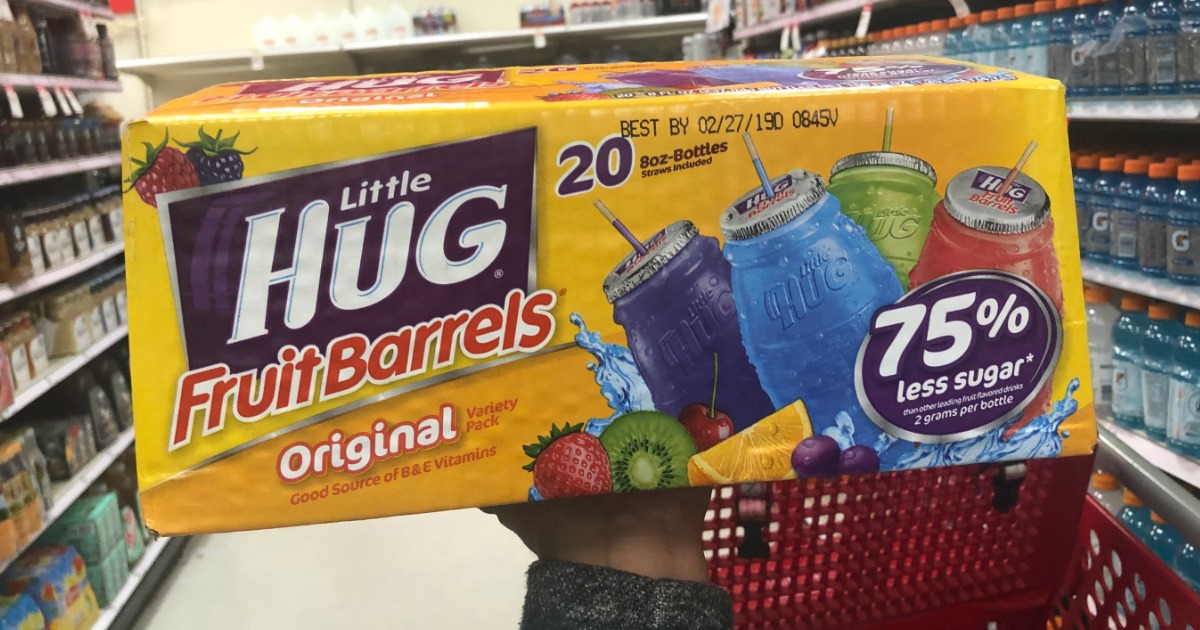 RARE $0.50/1 Little HUG Fruit Barrels Coupon