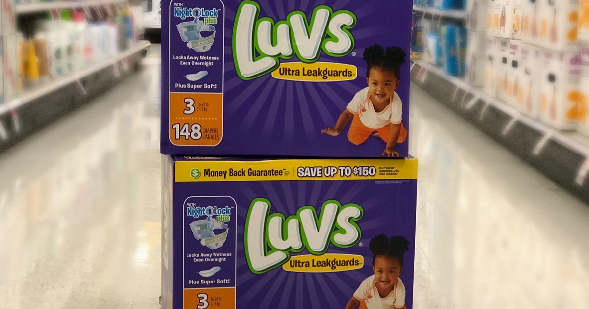 Sam’s Club: Luvs Ginormous Box Diapers Only $19.98 Shipped (as Low as 8 ...
