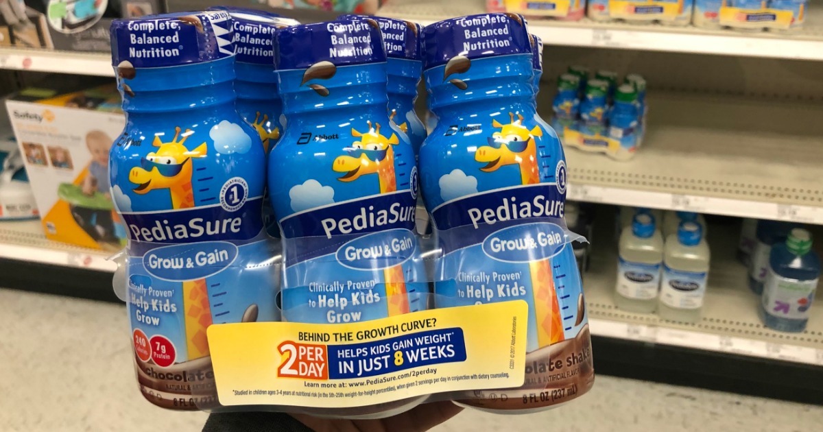 PediaSure 6-Count Packs Just $6.99 After Cash Back at Target + More