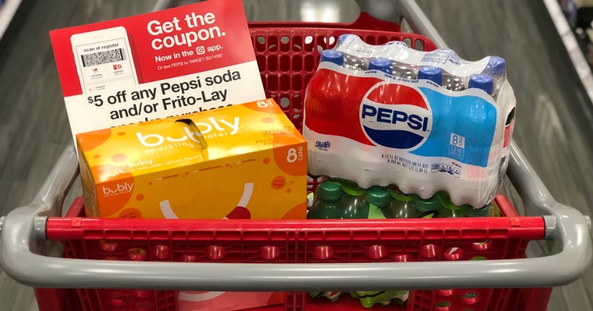 Pepsi & Bubly 8-Packs as Low as $2.08 Each at Target (Just Use Your Phone)