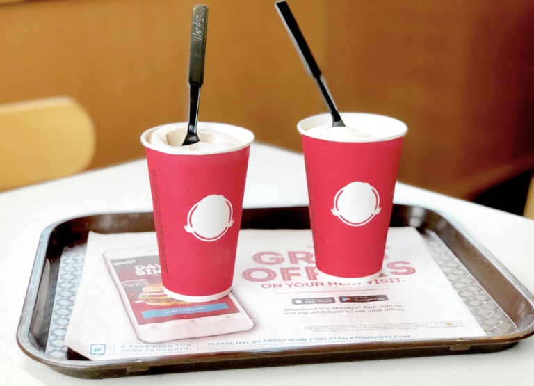 Wendy’s Small Frosty ONLY 50¢