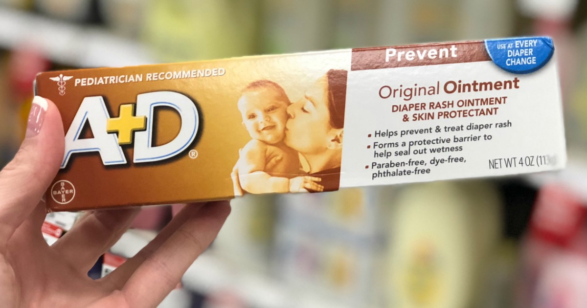 A+D Diaper Rash Ointment Only $2.67 at Target