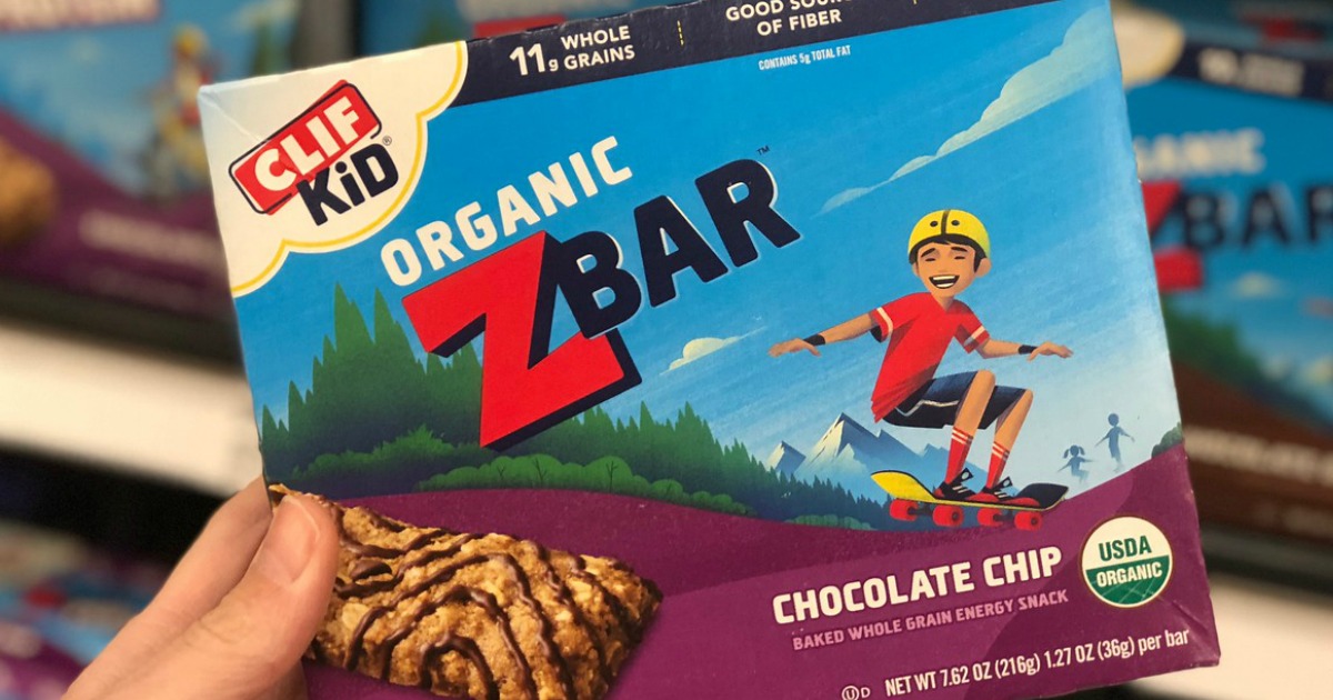 Amazon: Clif Kid 18-Count Organic ZBars Only $8.54 Shipped (Just 47 ...