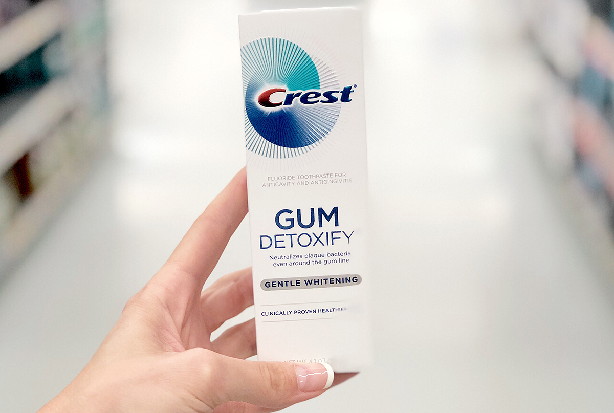 Crest Gum Detoxify & Sensitivity Toothpaste 3-Pack as Low as $9.99 on ...