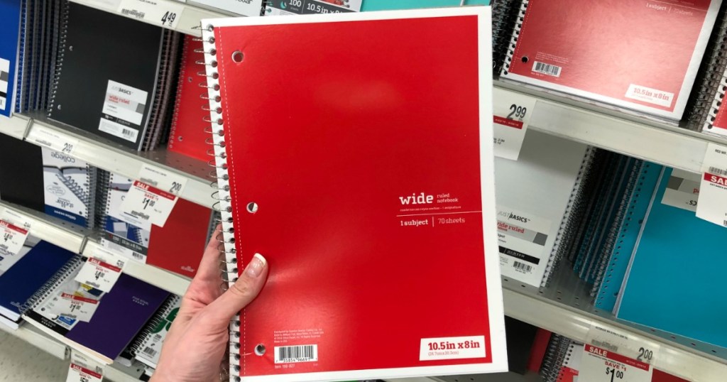Best Office Depot School Supplies - 50¢ Notebooks