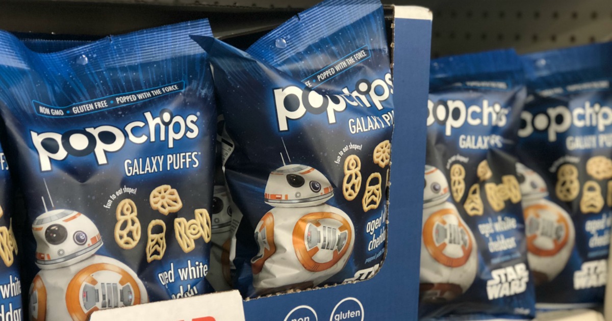 Popchips Star Wars Galaxy Puffs Just $1 at Dollar Tree