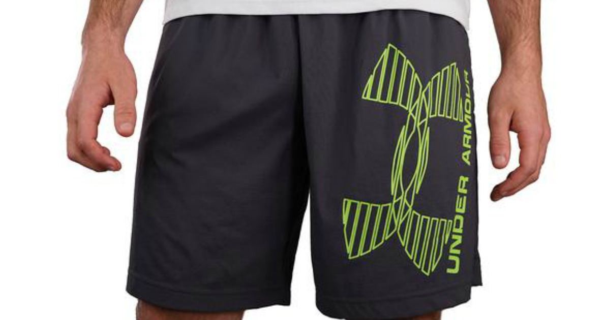 Under Armour Men's Logo Shorts Only $19 Shipped (Regularly $50)