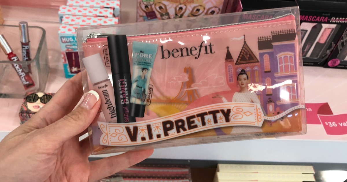 Benefit Cosmetics Blush Bar Cheek Palette AND 4-Piece Gift Set Just $58 ...