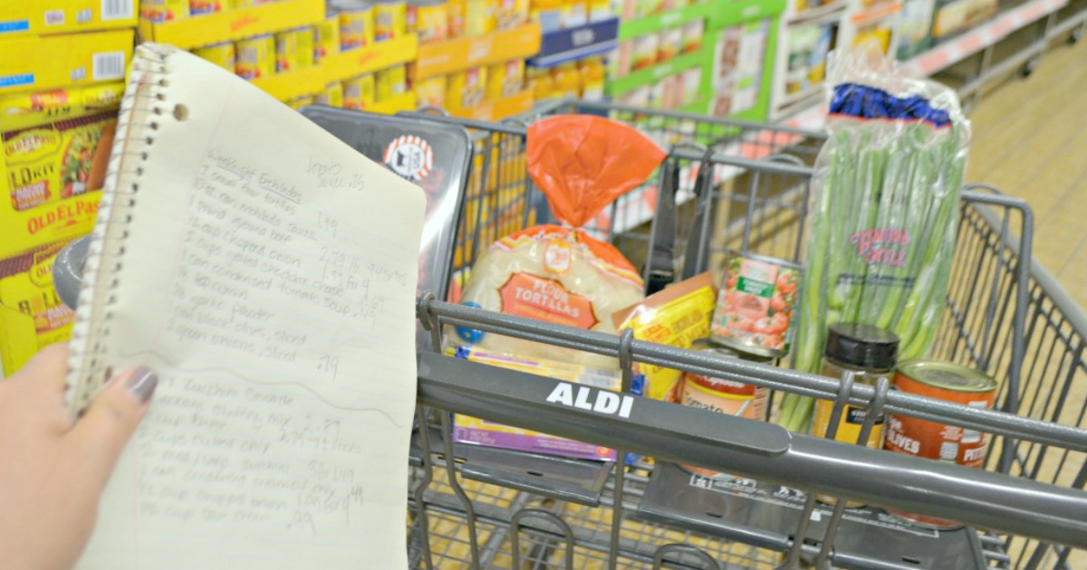 This FREE Printable 5 Day ALDI Meal Plan is EVERYTHING | Hip2Save