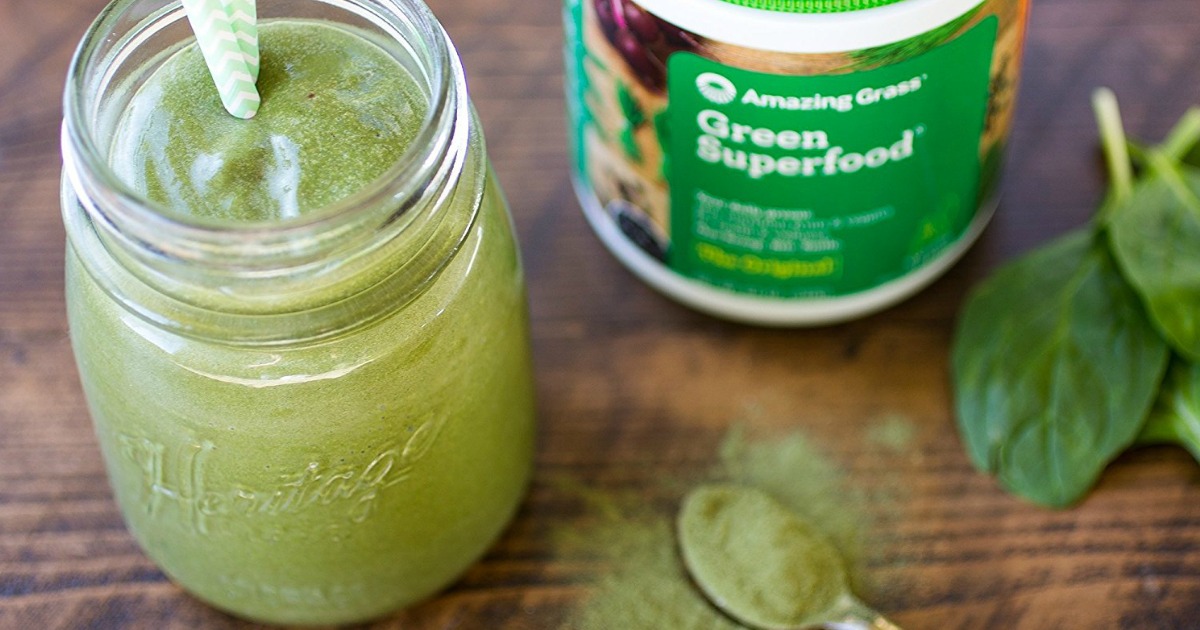 Amazon Prime: Up to 40% Off Amazing Grass Organic Superfood Powder